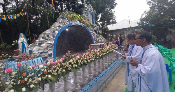 New Marian Grotto blessed in Myanmar | RVA