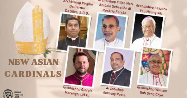 Six New Cardinals Born or Serving in Asia | RVA
