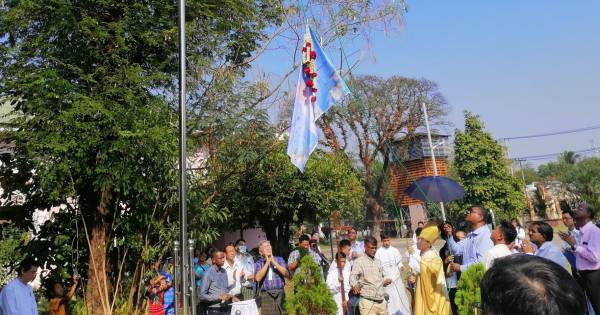 Myanmar National Marian Pilgrimage in Nyaunglaybin in Yangon ...