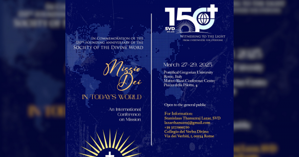 Divine Word Missionaries marks 150 years with International Conference on Mission in Rome | RVA