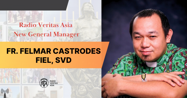 Fr. Felmar Castrodes Fiel, SVD, Appointed as New General Manager of ...