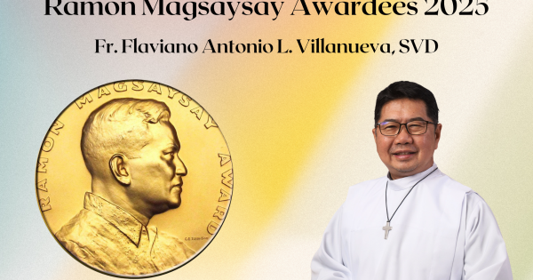 Filipino SVD Priest Wins 2025 Ramon Magsaysay Award | RVA