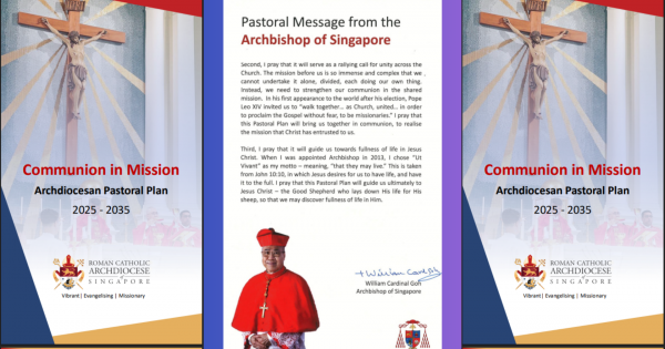 Singapore Archdiocese releases 10-year pastoral plan, result of synodal ...
