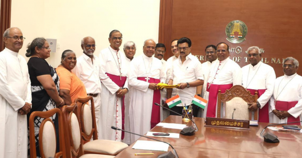 Catholic Bishops of Tamil Nadu Meet Chief Minister, Highlight Key ...