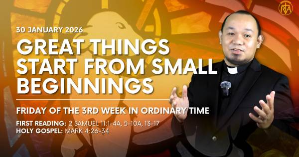 Great Things Start from Small Beginnings | RVA